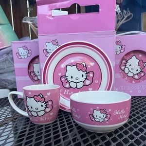 Hello Kitty | Dining | Hello Kitty Cup Set | Poshmark